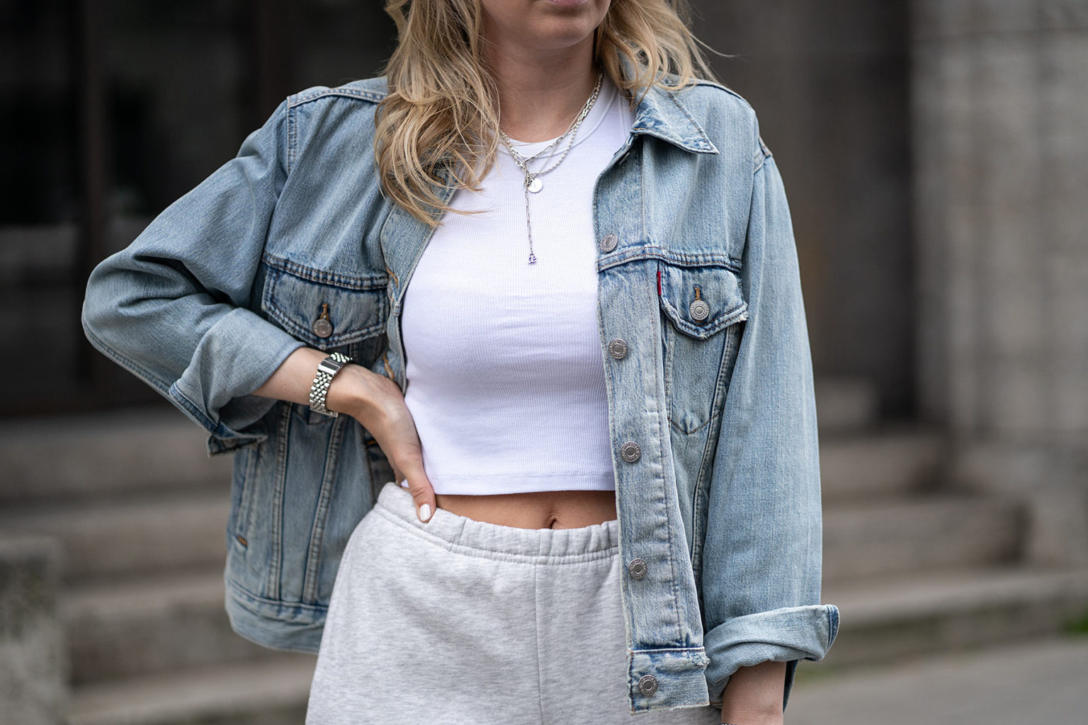 Outfit Jogginghose Streetstyle Look Fashion Blogger Inga Brauer