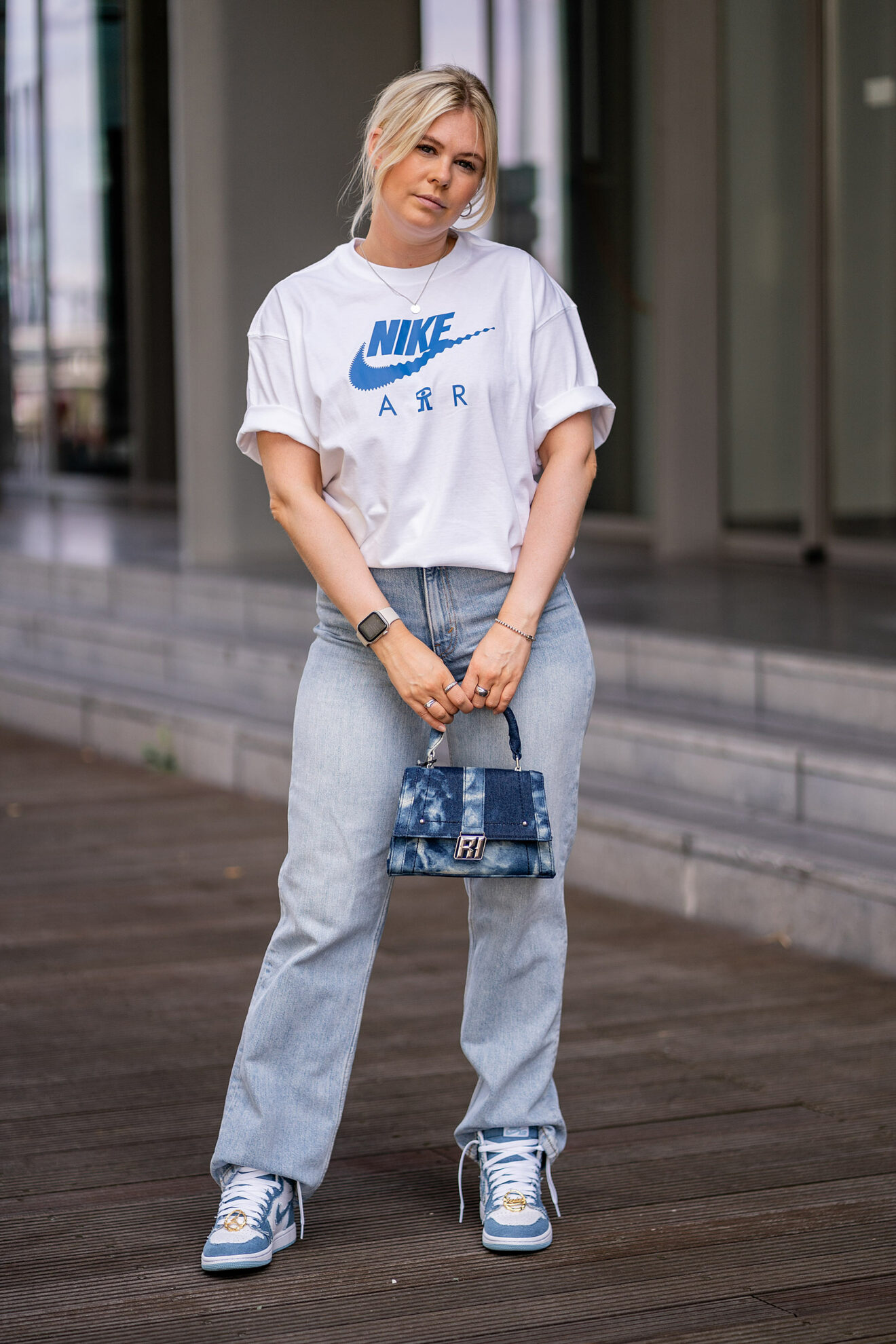 Outfit: Denim Summer x Air Jordan 1 Denim - Fashion Blog