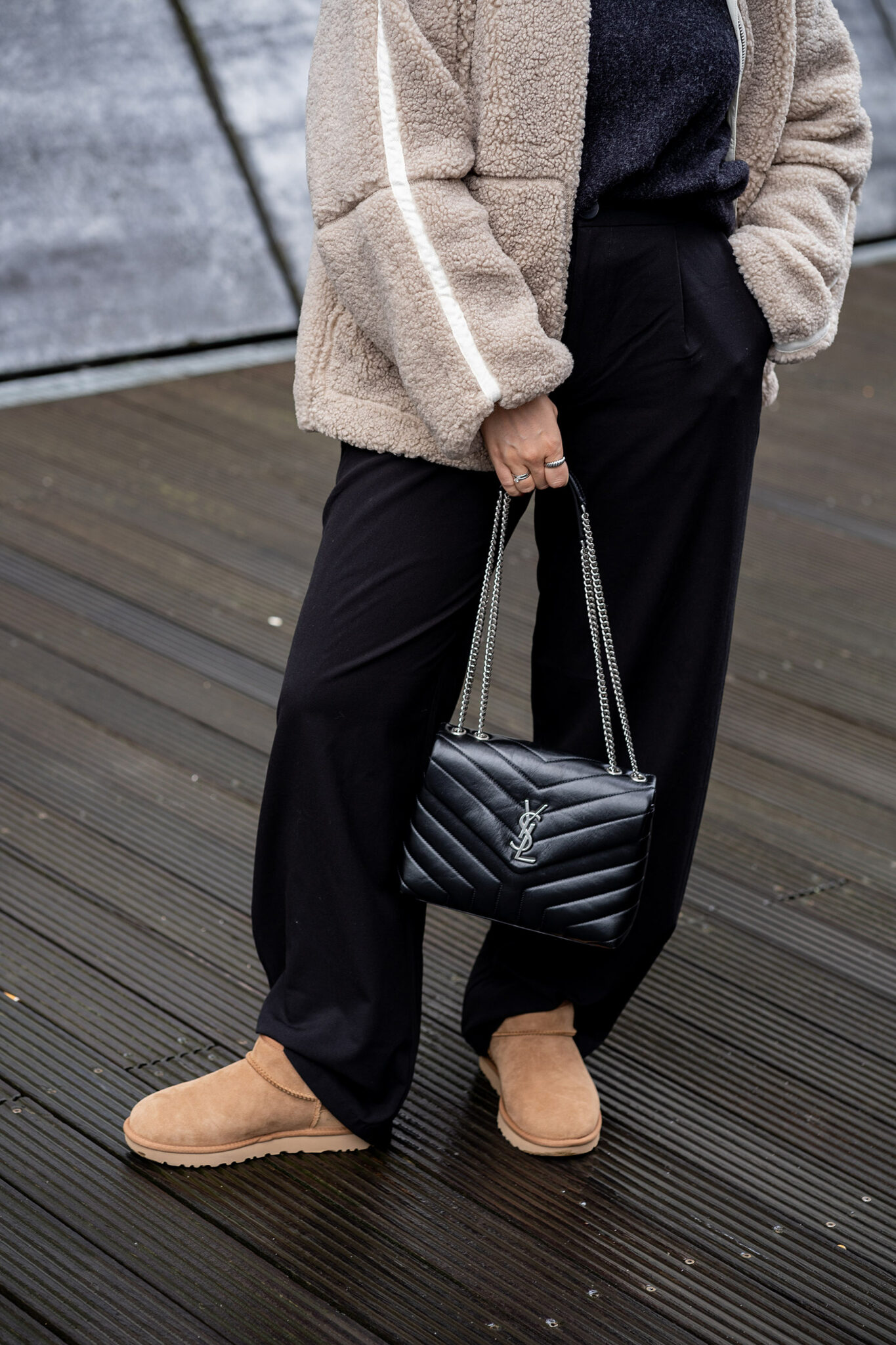 Outfit: Teddyjacke & UGG Ultra Mini Boots - Fashion Blog